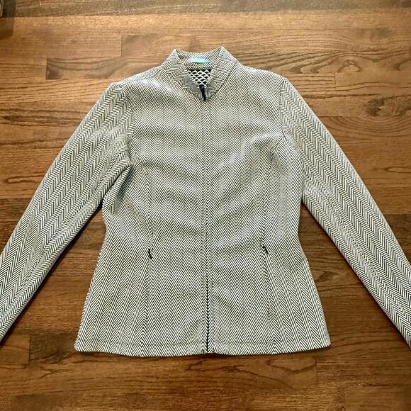 J. McLaughlin | Jackets & Coats | J Mclaughlin Womens Blue White ...